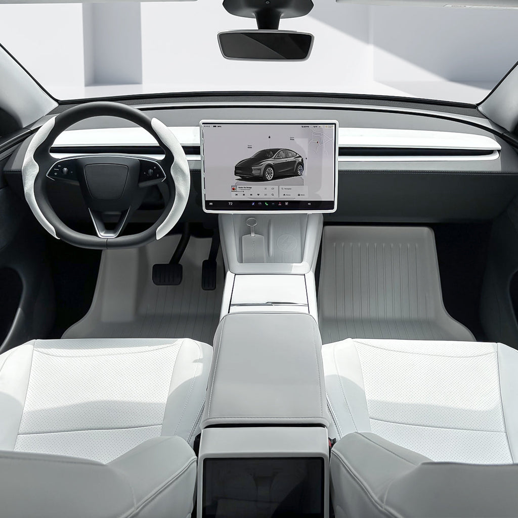 Protect Your Tesla Model Y Interior with Custom Floor Mats and Seat ...