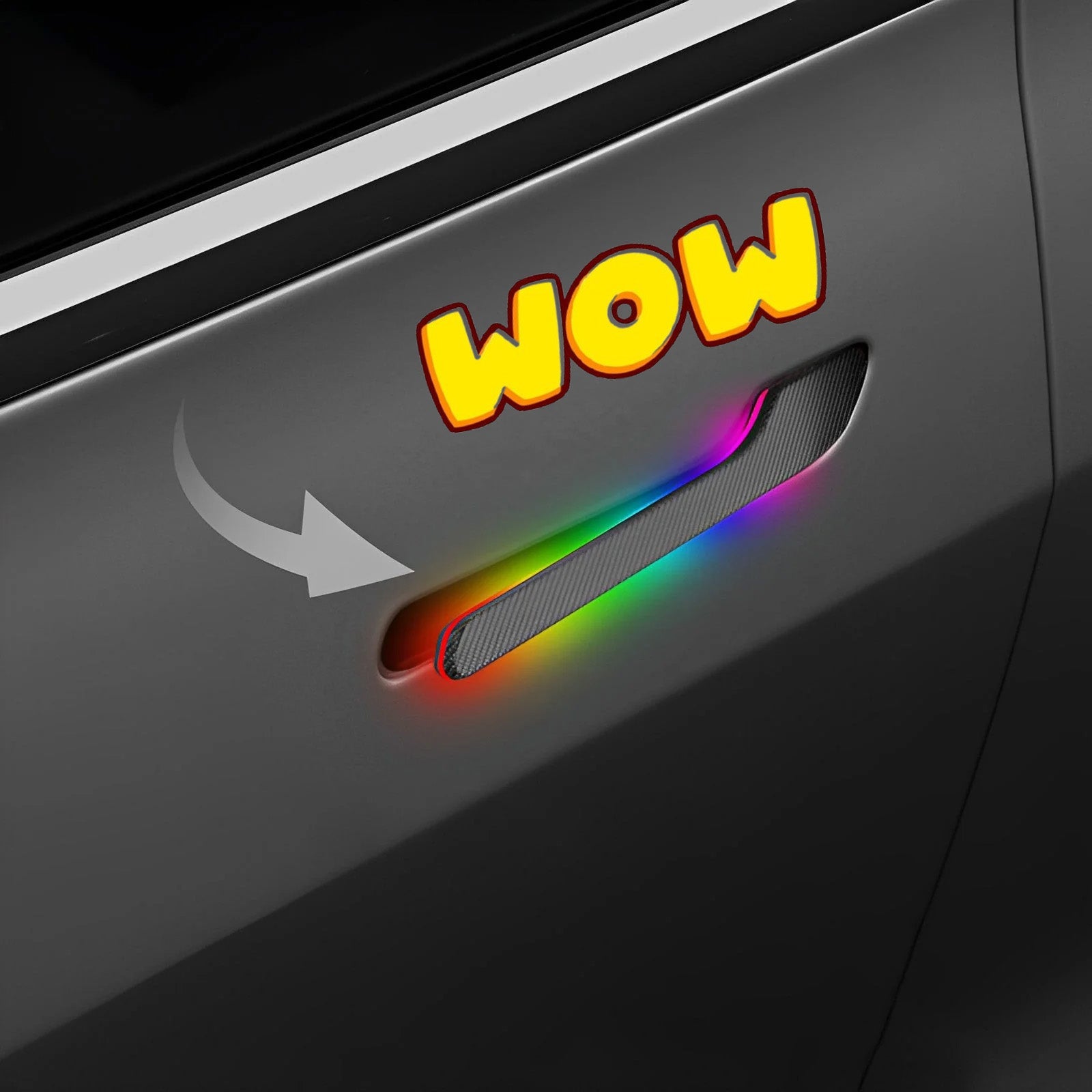 Transform Your Drive with Tesla Model 3 Door Handle Lights – Ultimate ...