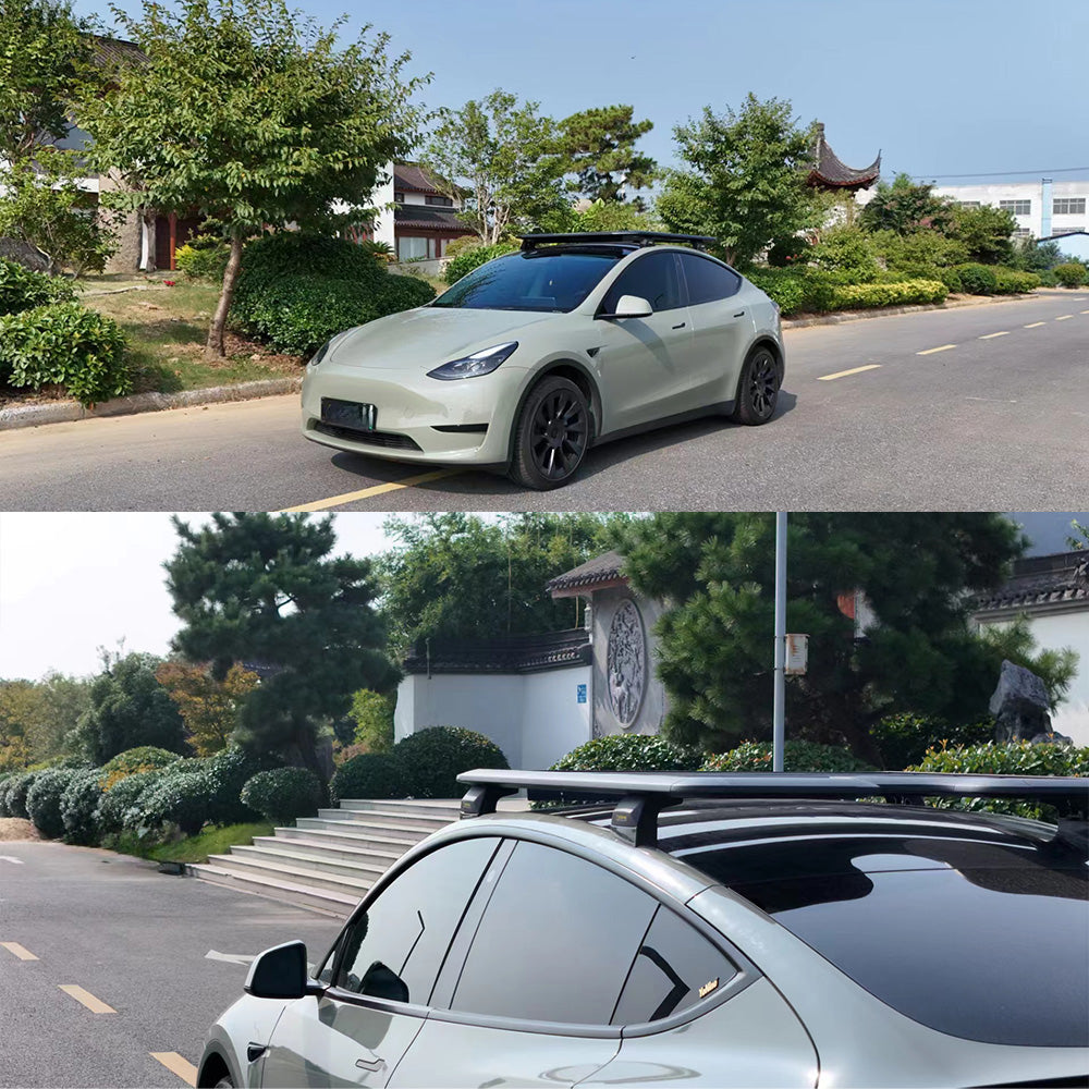 Roof Rack Cargo Platform Rooftop Cargo System for Tesla Model Y 2021 ...