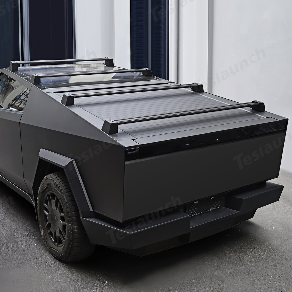 Aluminum Roof Rack Cargo Crossbars for Tesla Cybertruck (Set of 4 ...