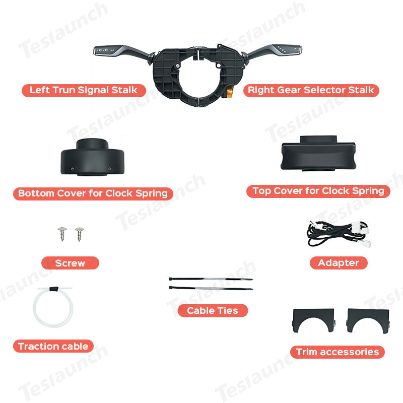 Model 3 Highland Gear Shift Stalk Switch Turn Signal Lever Kit for ...