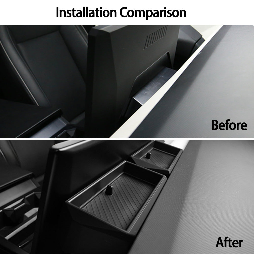 Cybertruck Center Console Behind-Screen Storage Box (Set of 2) – TESLAUNCH