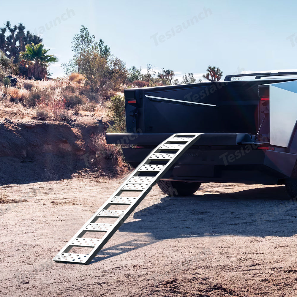 Cybertruck Aluminum Portable Loading Ramp – TESLAUNCH