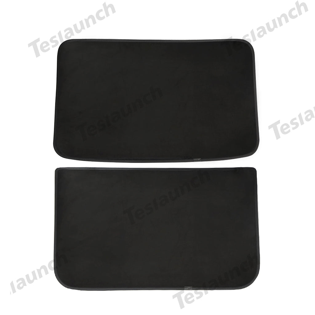 2024 ModeTesla Upgrade Built-In Reflective Ice Crystal + Suede Sunroof ...