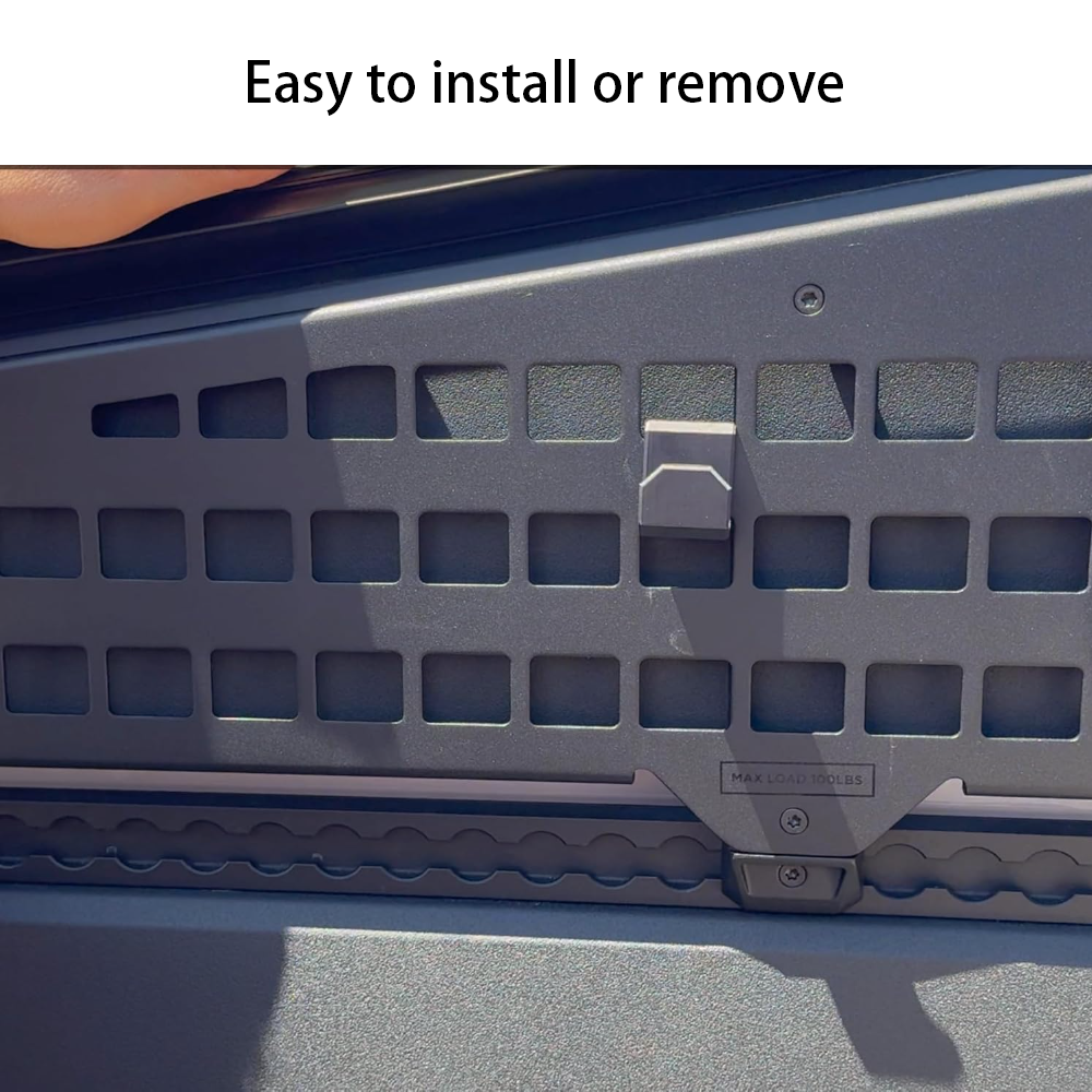 Hooks for MOLLE Panels & Vault Cargo Divider for Cybertruck (Set of 4 ...