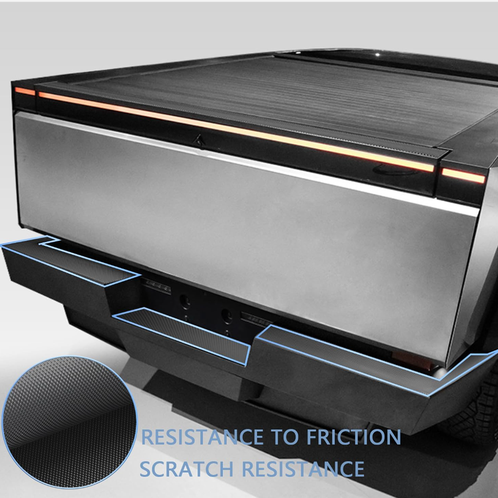 Rear Bumper & Tailgate Protectors for Cybertruck – TESLAUNCH