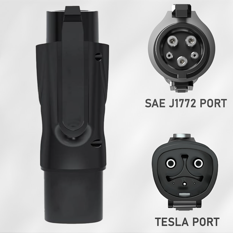 Tesla Female to J1772 Type 1 Male EV Charging Plug Adapter – TESLAUNCH