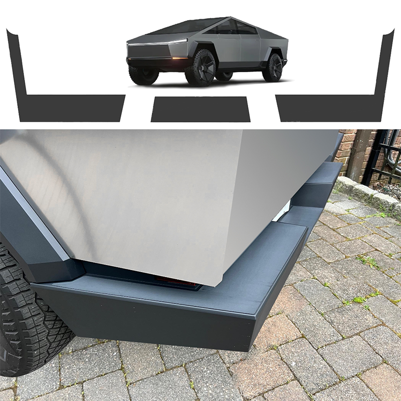 Rear Bumper Protectors for Cybertruck – TESLAUNCH