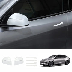 ABS Side Mirror Covers & Door Handle Covers for Tesla Model YL 2026 ...