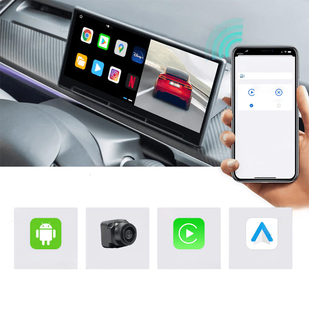 Model 3 Y F9 9 Inches Touch Screen Carplay Android Auto Smart Dashboa