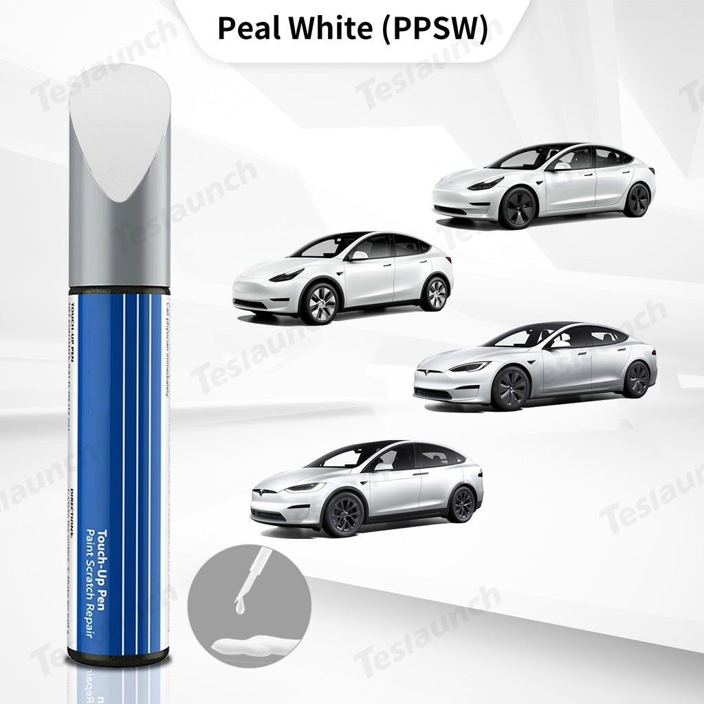 Car Touch Up Paint Pen & Tesla Pearl White Touch Up Paint | TESLAUNCH
