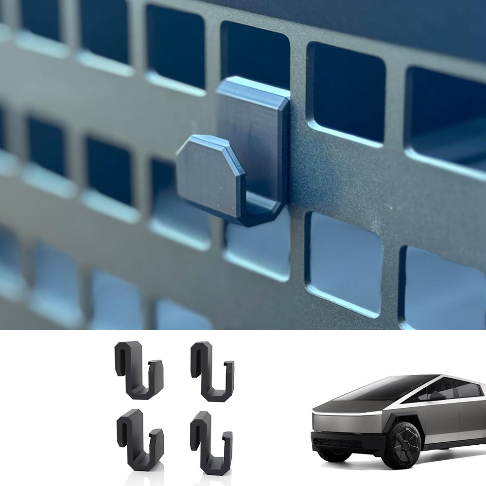 Hooks for MOLLE Panels & Vault Cargo Divider for Cybertruck (Set of 4 ...