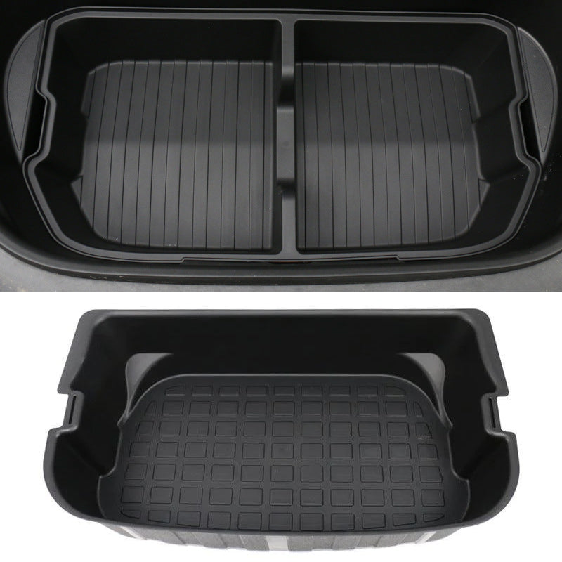 Sub Trunk Dual Level Trunk / Frunk Organizer Boxes For Tesla Model Y ...