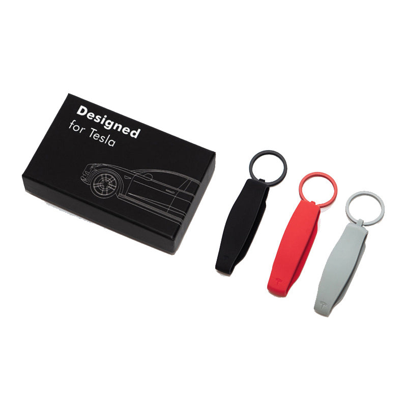 Tesla Silicone Key Protector for Model 3/Y/S/X Keys - Key Fob Holder ...