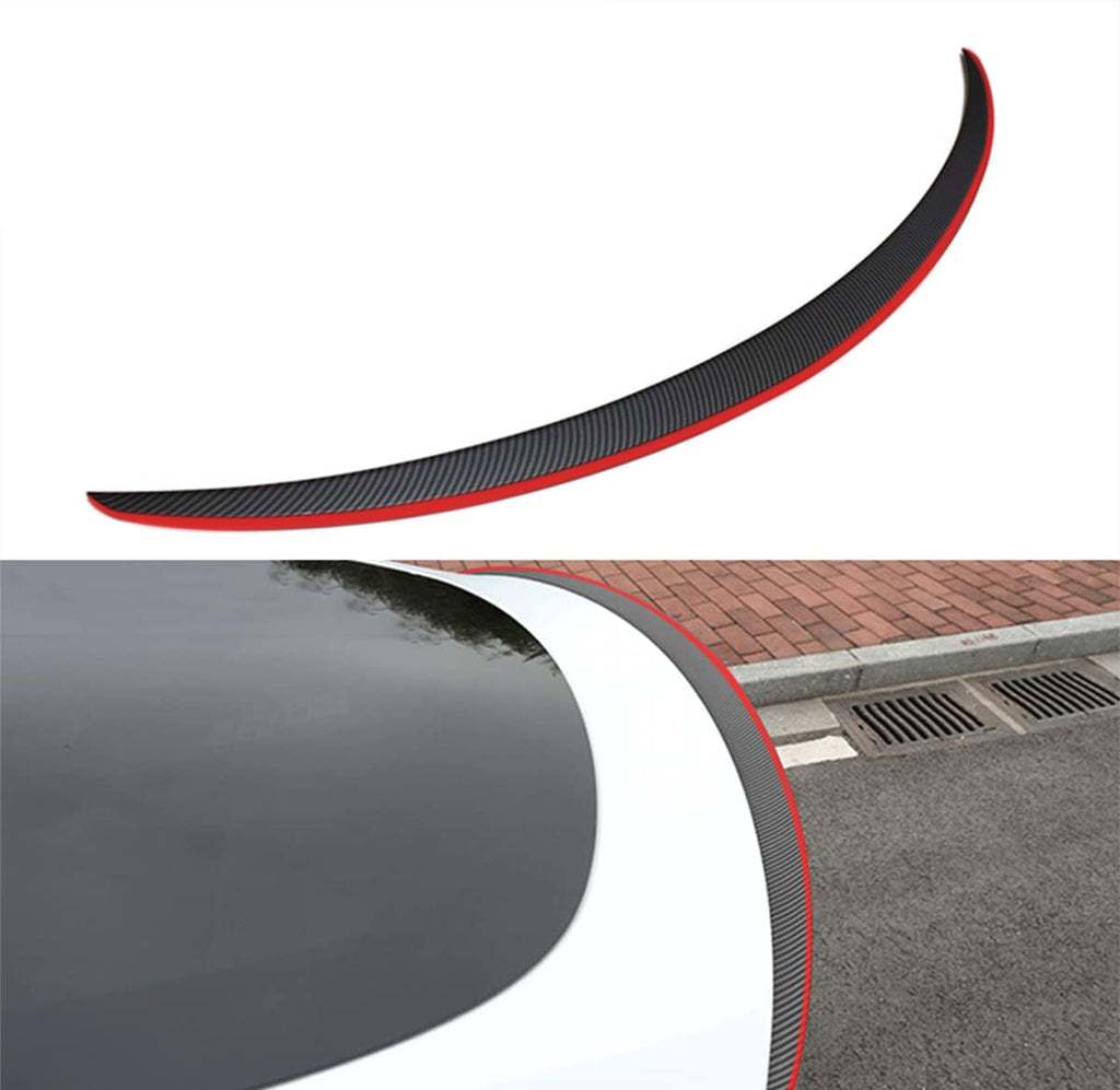 Red Real Carbon Fiber Spoiler Wing for Tesla Model Y – TESLAUNCH