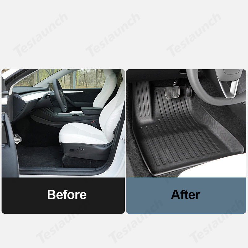 Tesla All Weather TPE Floor Mat for 2024 Model 3 Highland – TESLAUNCH
