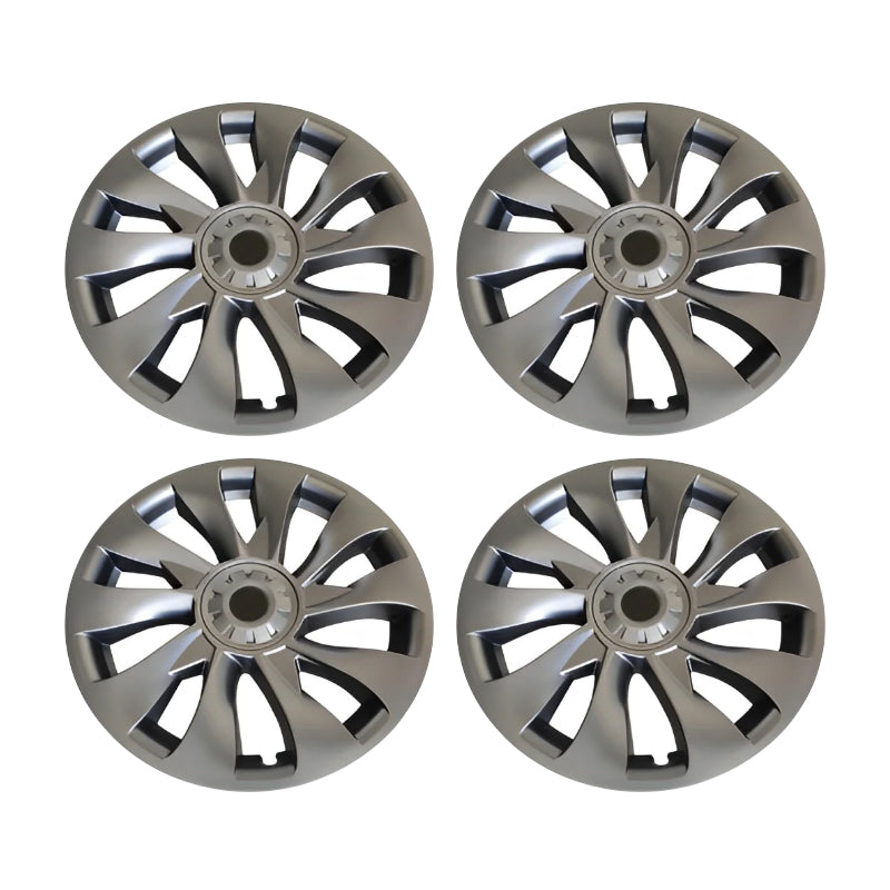 Tesla Model 3 Performance Style Wheel Hub Caps - 18" Uberturbine Styl ...
