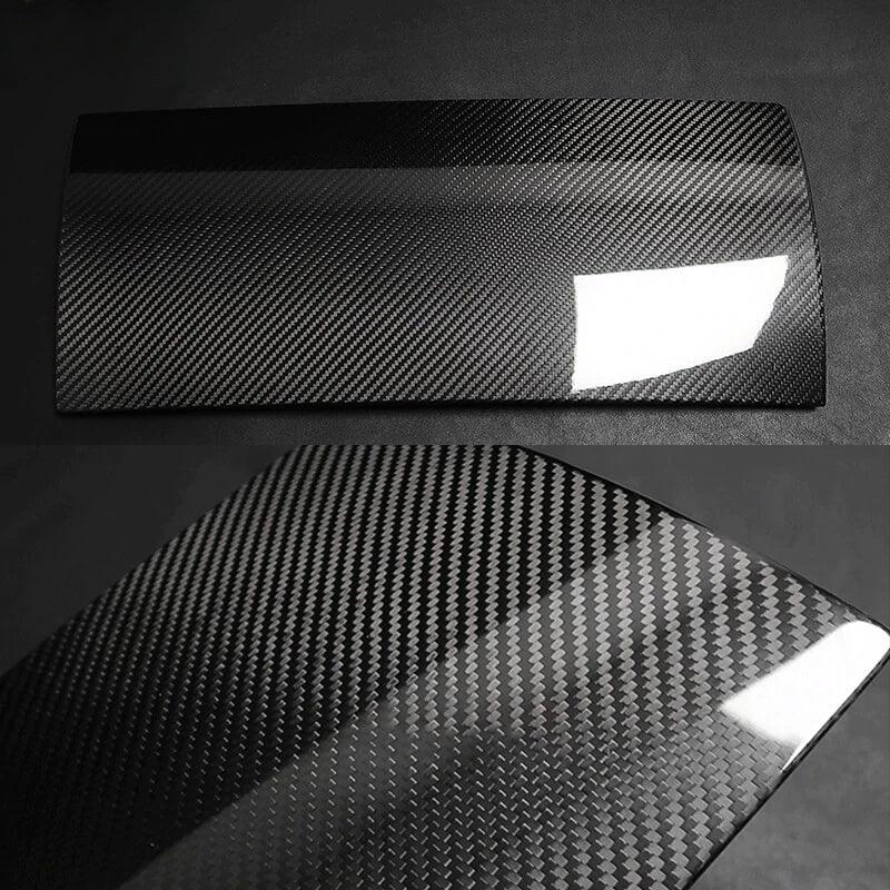 [Real Carbon Fiber] Glove Box Cover for Model 3/Y 2018-2022 – TESLAUNCH